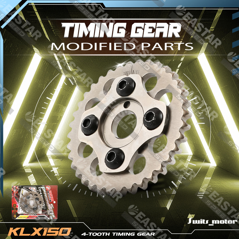 KLX150 Racing Timing Gear - Adjustable 4 Valve 36 Teeth Cam with 4 ...