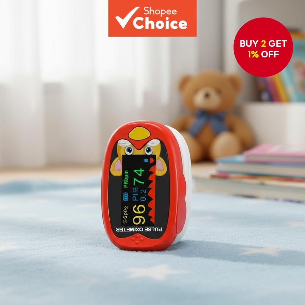 Pediatric Pulse Oximeter, Spo2 Blood Oxygen Saturation Meter for Babies ...