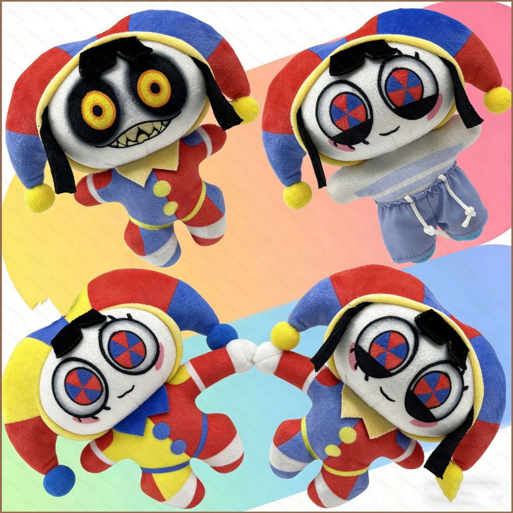 SY2 The Amazing Digital Circus Pomni Plushie Cartoon Clown Anime ...