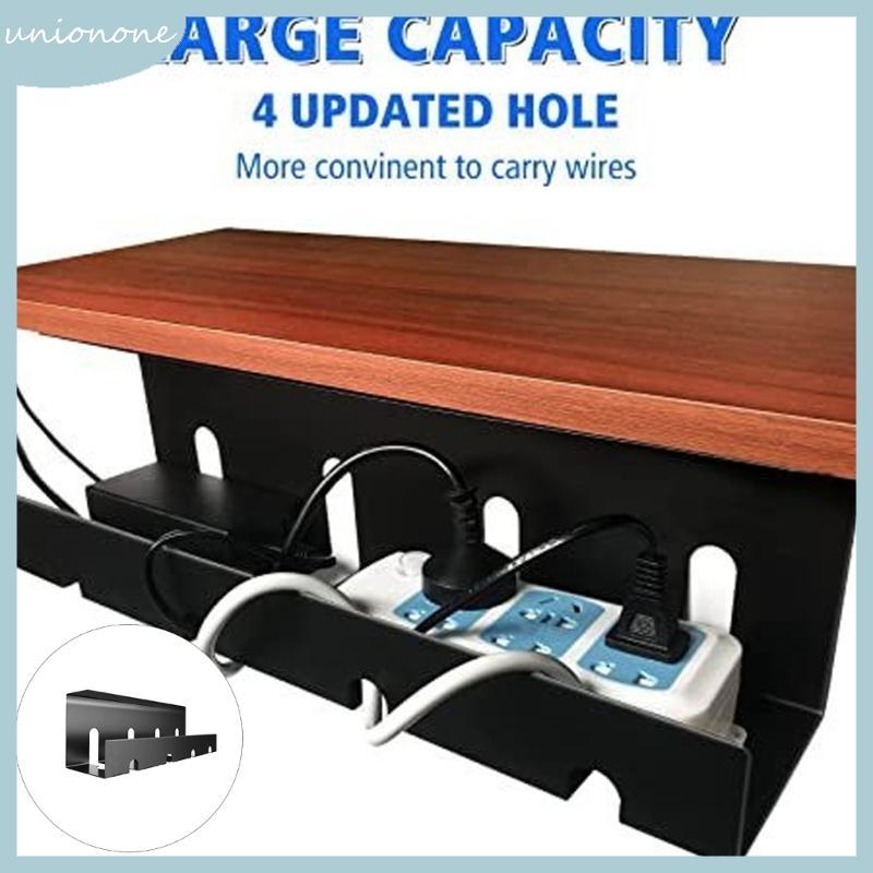 ONE Easy Mount Under Desk Cable Tray Organizers for Power Strips and ...