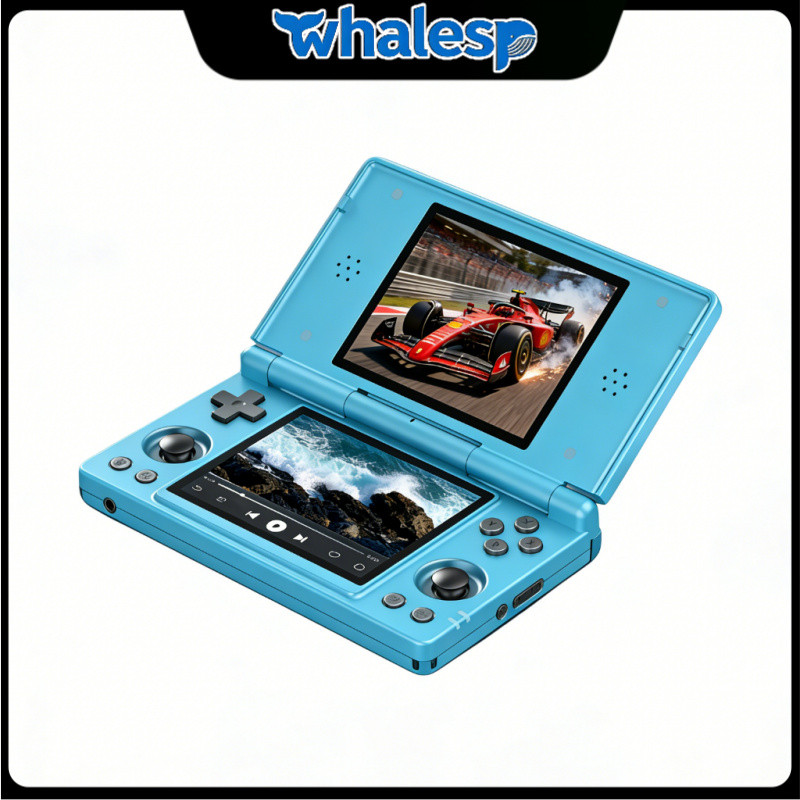 ANBERNIC Ambernick RG DS Dual Screen Handheld TV Retro Android Joystick ...