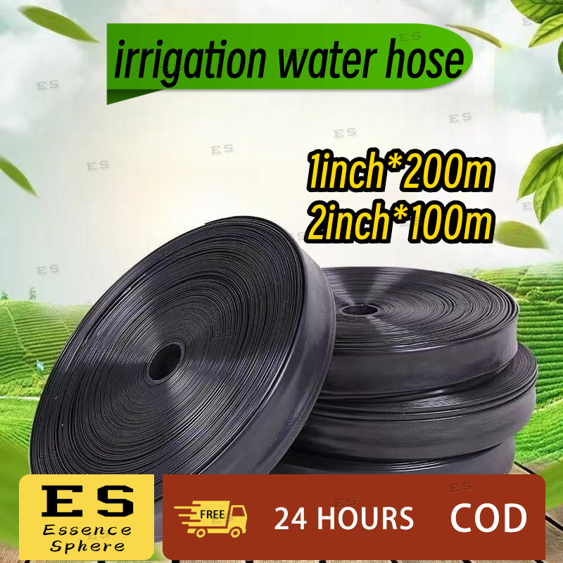 1inch LAY FLAT HOSE DRIP IRRIGATION MAIN LINE PE LAYFLAT GARDEN WATER ...
