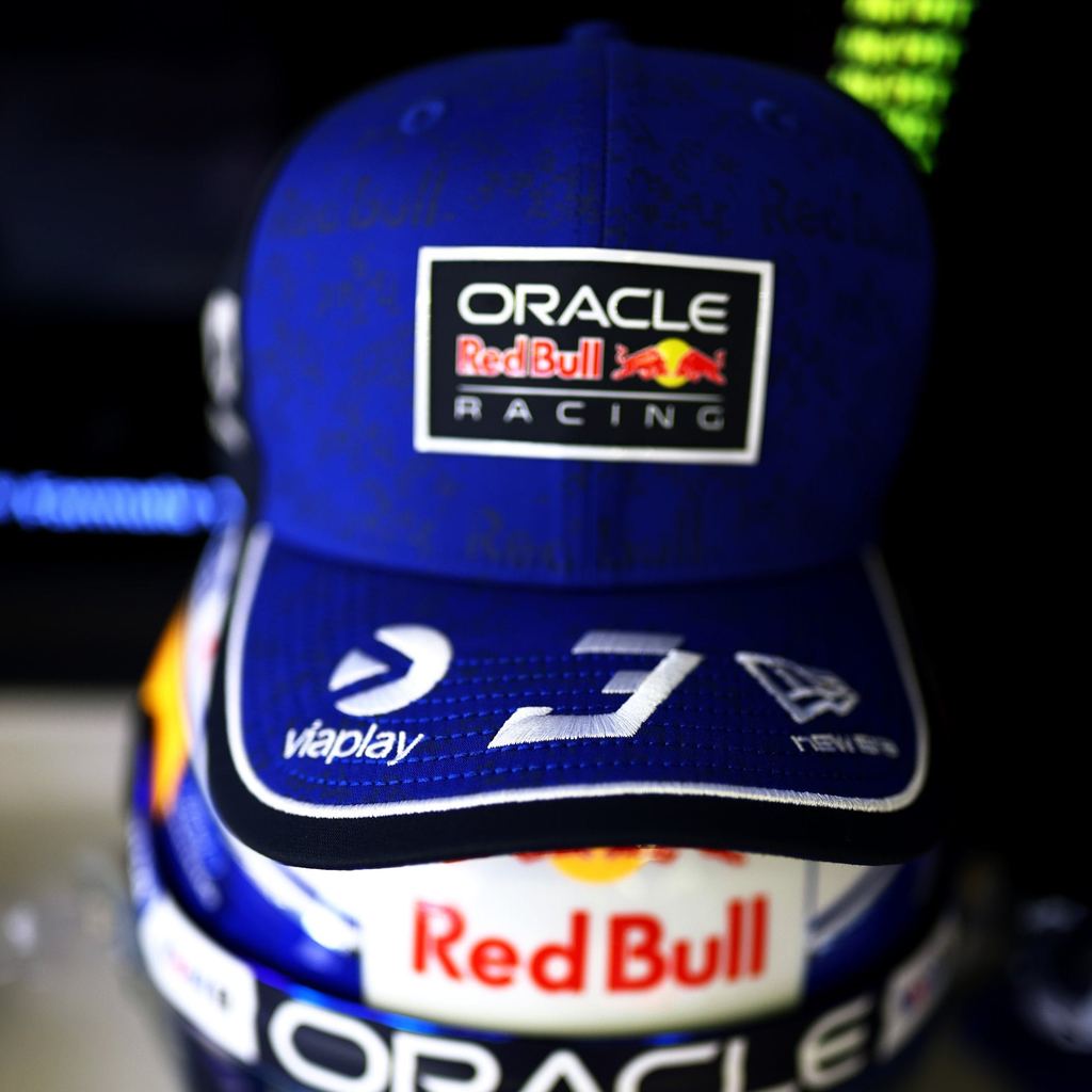 Oracle Red Bull Racing 2026 Max Verstappen #3 Adjustable Baseball Cap ...