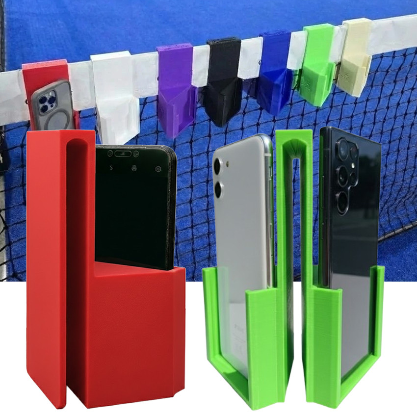 EB Tennis Pickleball Courtside Dual-Sided Net Phone Camera Mount Phone ...
