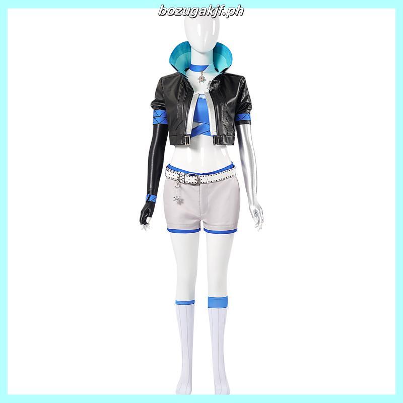 Marvel Rivals Luna Snow Seol Hee Cosplay Costume Set for Halloween ...