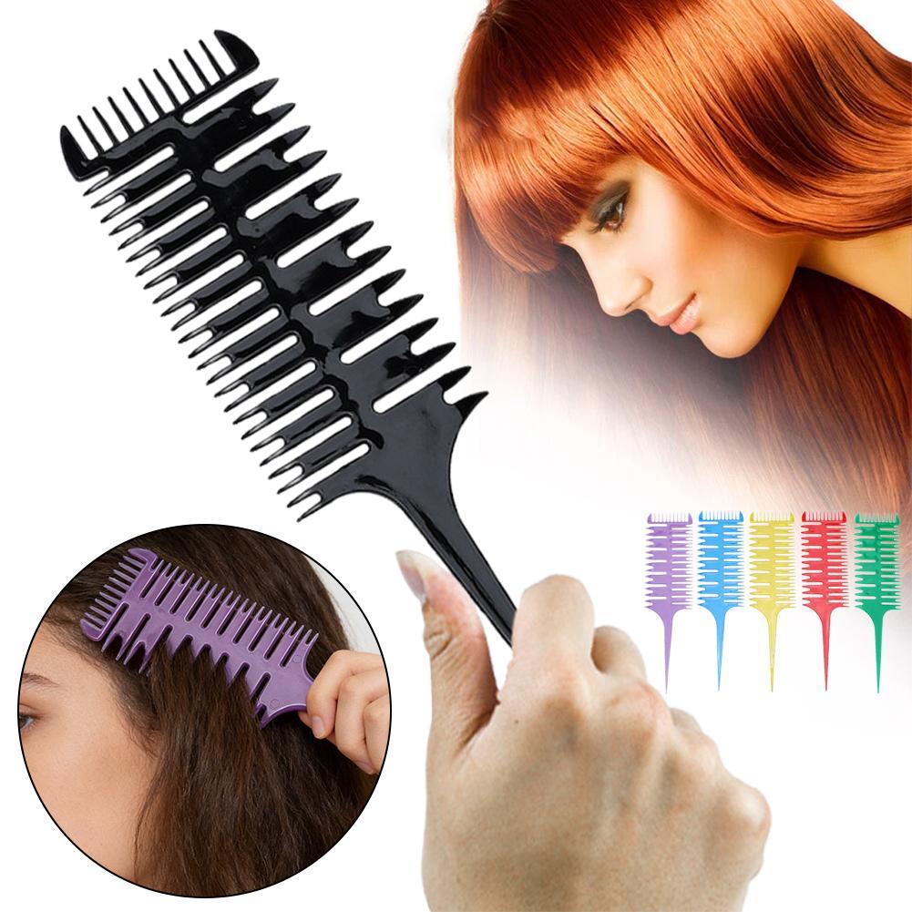 Fishbone Comb Artistic Highlighting Comb Large Blade Comb Fine-toothed ...