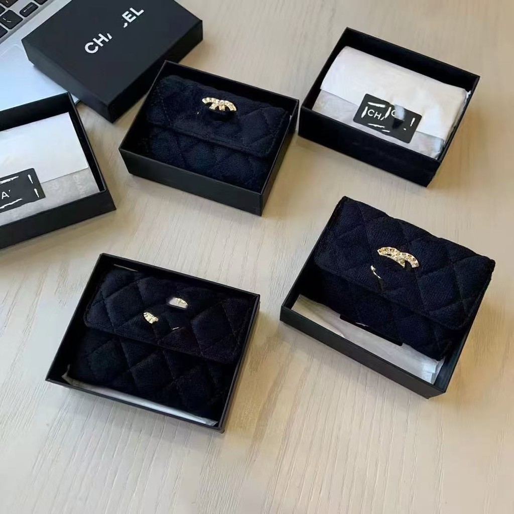 Christmas Gift Diamond Velvet Card Bag New Exquisite Change Bag Card ...