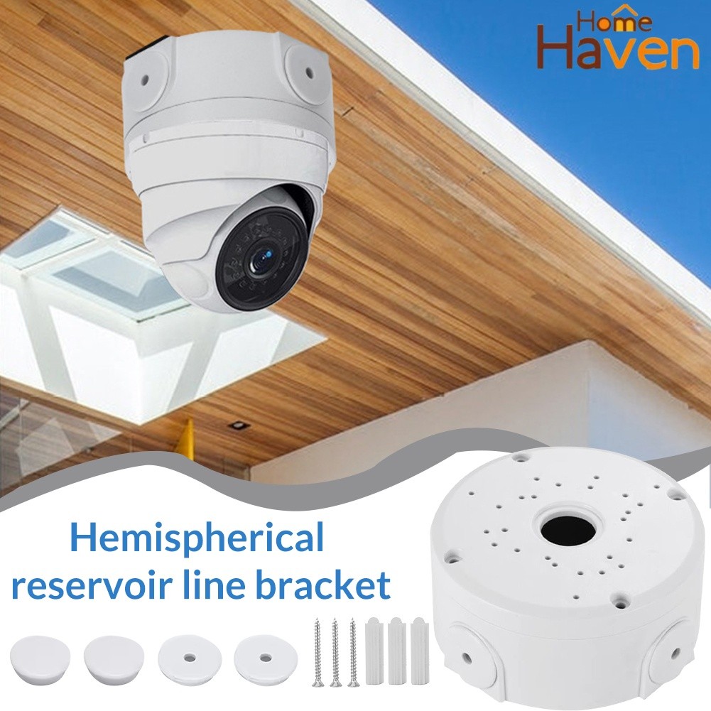 CCTV Junction Box Waterproof Mount Bracket Cable Junction Camera Cover ...