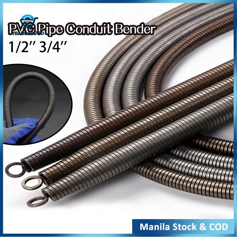 PVC pipe bender spring 1/2 inch 1/4 inch 3/4 inch conduit pipe bending ...