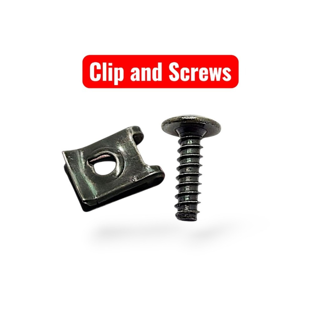 Yamaha Fairing Screw and Clip 5mm – Standard Metal Fastener Set for ...