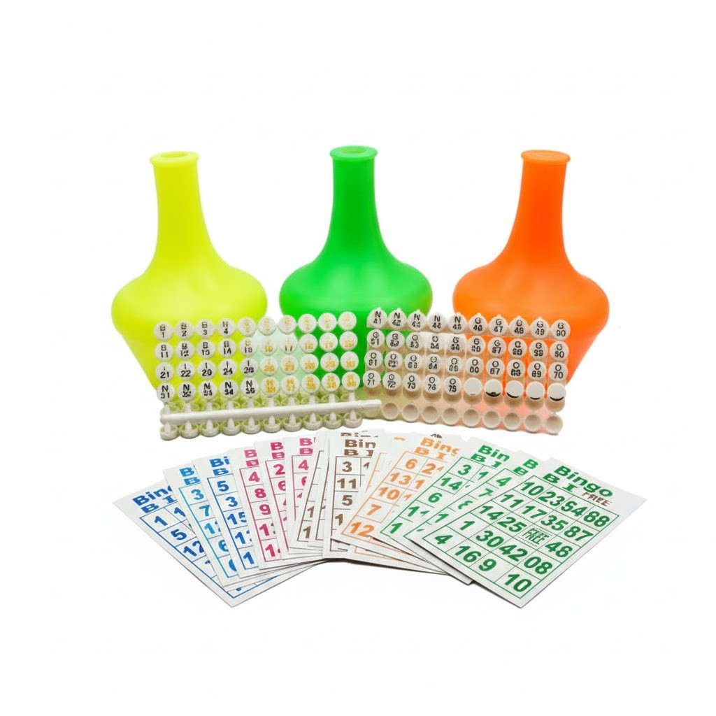 Bingo Lotto Game Machine Set Family-Friendly Bingo Toy with Lottery ...