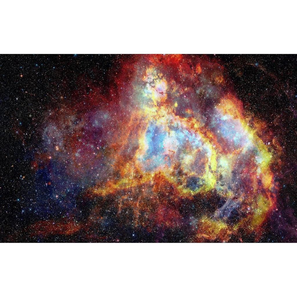 Outer Space Fish Tank Background Fantasy Alien Planet Nebula Galaxies ...