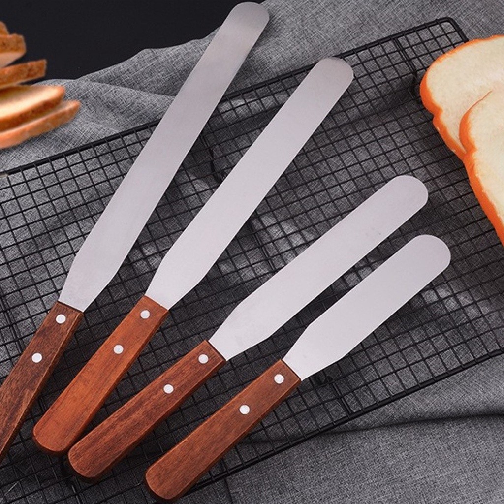 Stainless steel BREAD KNIFE cake/toast/bread/serrated knife | Shopee ...
