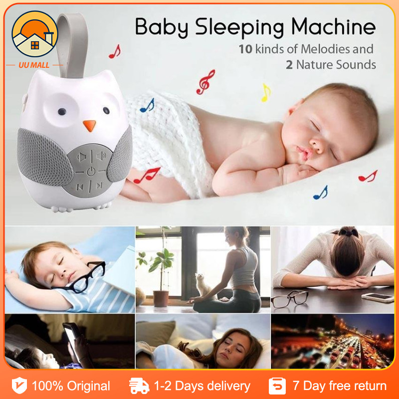 Owl Shaped Baby Sleep Music Player Bedside Hanging Soothing Sound ...