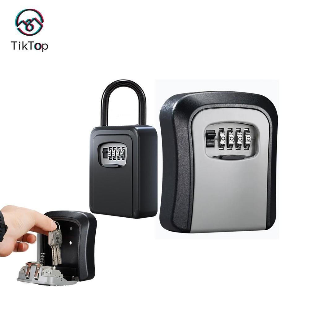 Tiktop Wall-Mounted Combination Key Lock Box Kotak Kunci Berkod Tanpa ...