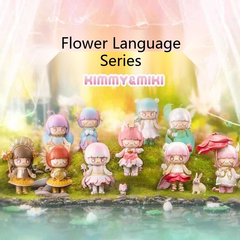 Authentic KIMMY&MIKI Flower Language Series Blind Box Doll Confirmed ...