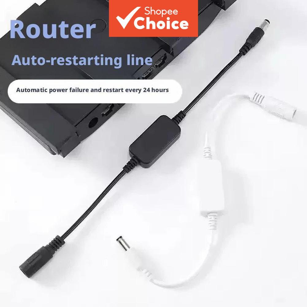 Router Reboot Cable WiFi Auto Restarter 24-Hour Timed Power-Off Reset ...
