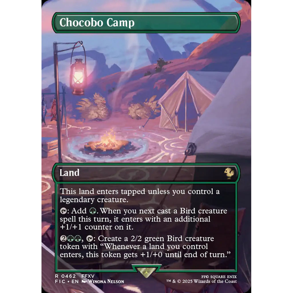 Chocobo Camp (Borderless) [FINAL FANTASY Commander] | Shopee Philippines