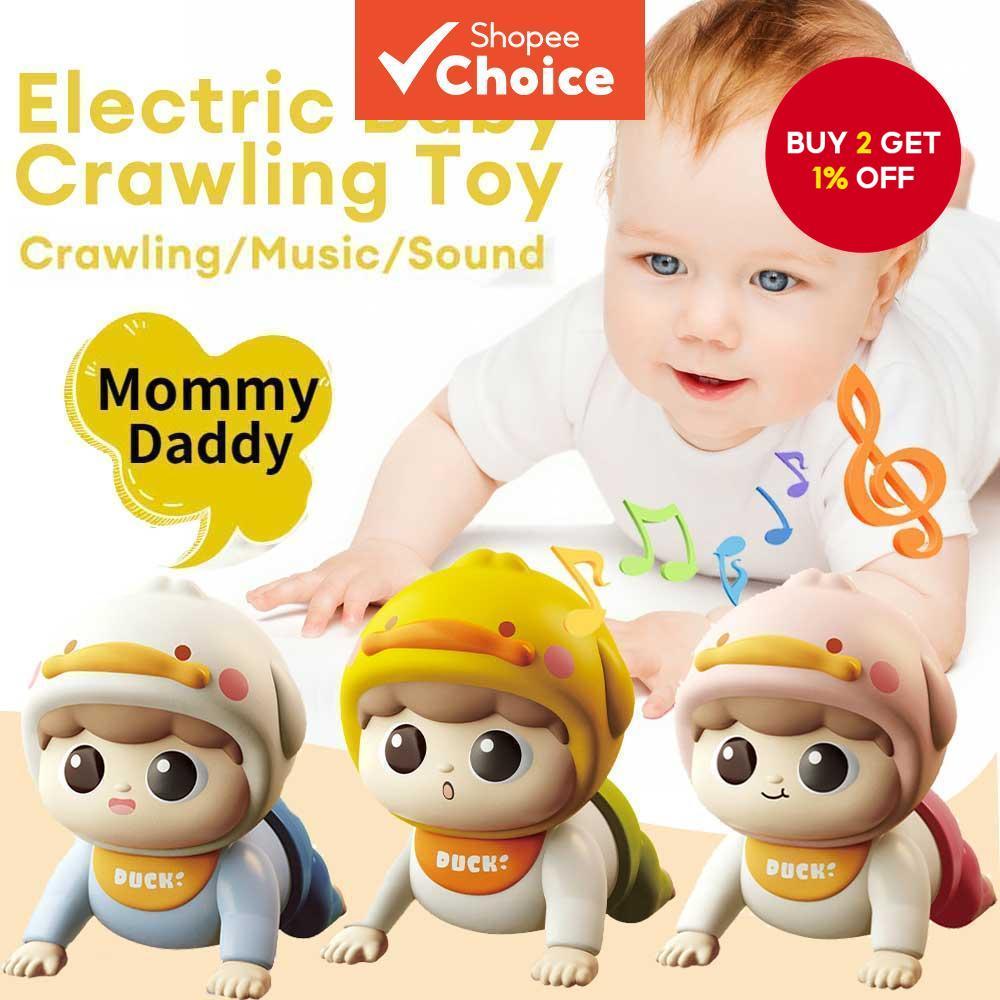Baby Crawling Toys 6 Months+，Baby Infant Toys with Music， Early ...