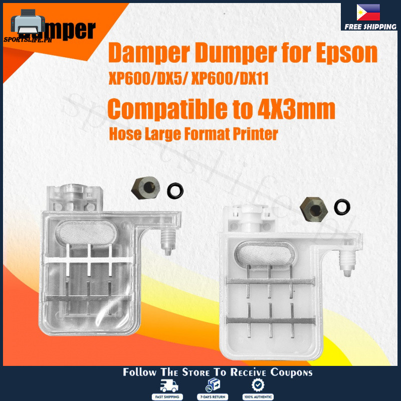 Ink Damper Dumper for Epson DX5 dx7 tx800 XP600 DX11 Large Format ...