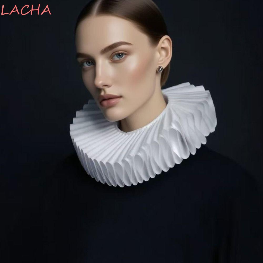 LACHAPELLE Shakespeare Neck Ruffled Collar, Detachable Vintage ...