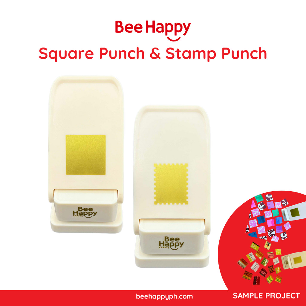 Bee Happy Square Punch & Stamp Punch | Shopee Philippines