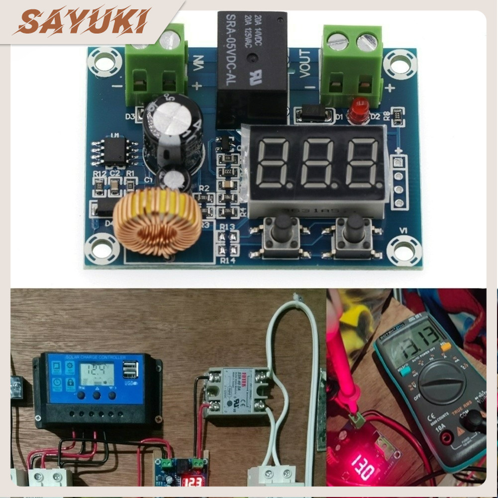 XH-M609 DC 12V-36V Low Voltage Battery Disconnect Protection Module ...