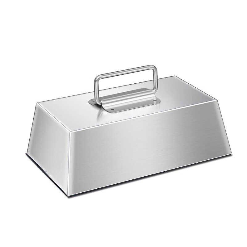 Stainless Cooked Food Tool for Meat, Special Cooking Grate Iron Block ...