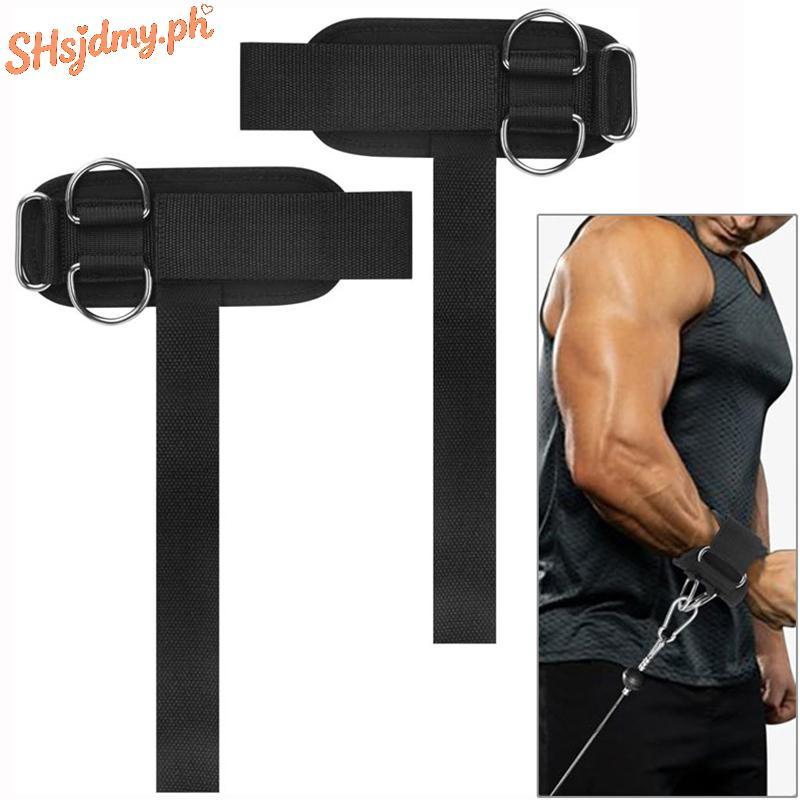 SHsjdmy 2-in-1 Wrist Straps For Weightlifting Weightlifting Straps With ...
