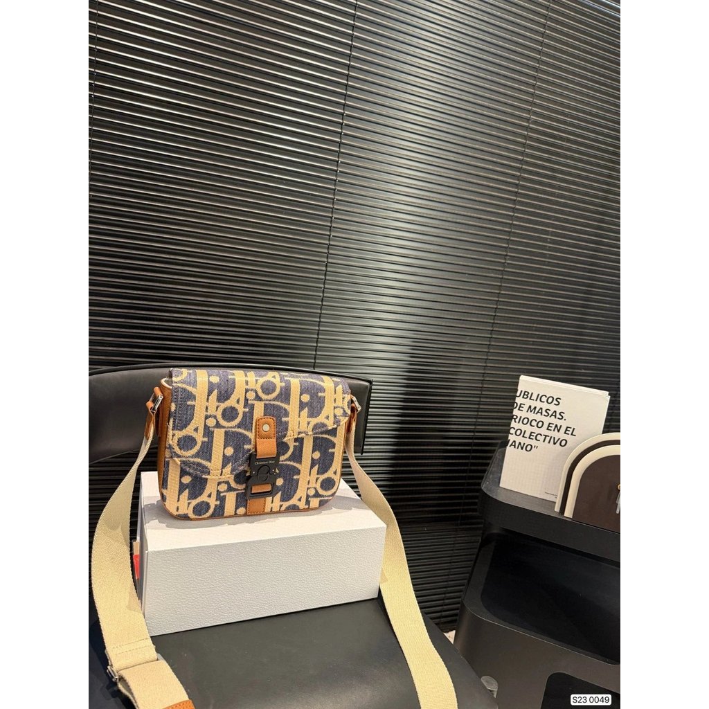 DIOR Saddle Bag Classic Oblique Presbyopic Base: Home Soul Print ...