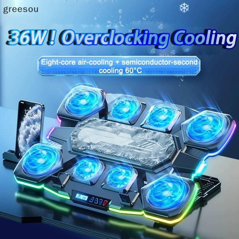 greesou Notebook Semiconductor Cooling RGB Ambient Lighting Mute High ...