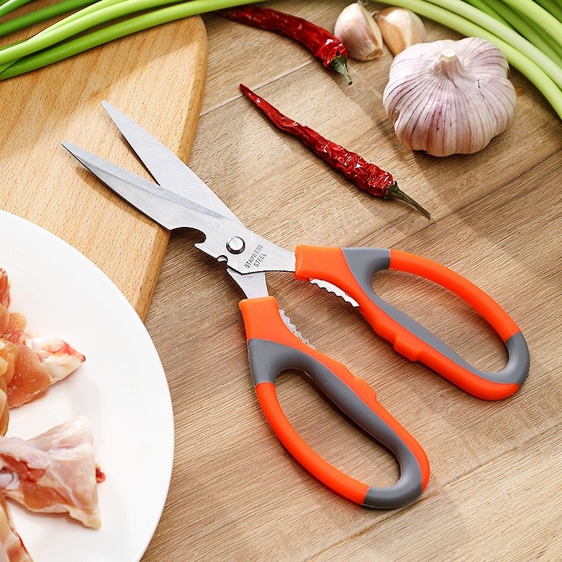 HIGH QUALITY Kitchen STRONG SCISSOR GUNTING Stainless Steele Scissors ...