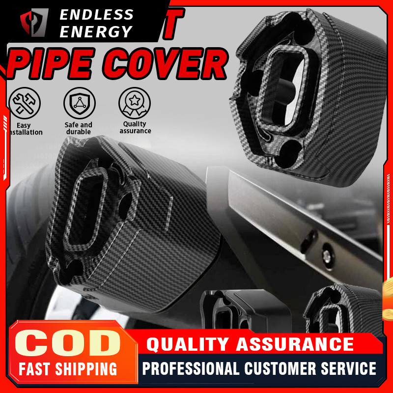 Honda Click 125i 150i V2 V3 V4 End Muffler Tip Cover ABS Plastic ...