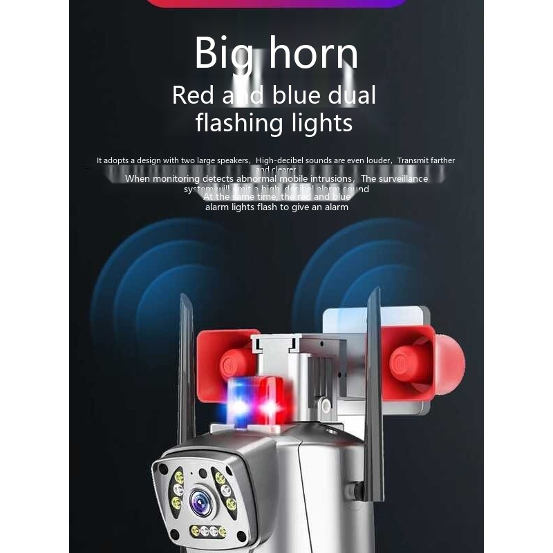 360 degree panoramic monitor with no dead corners, wireless home phone ...