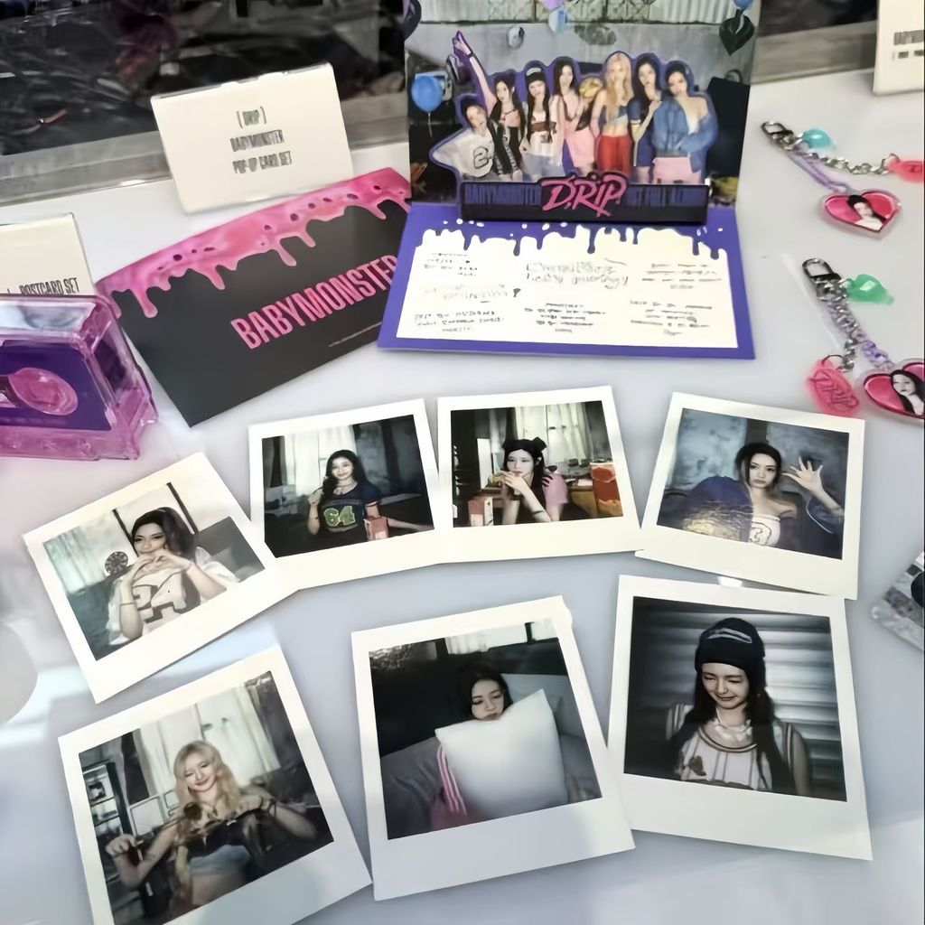 Baby babymonster babymonster Regular One drip Online Flash 03 Greeting ...