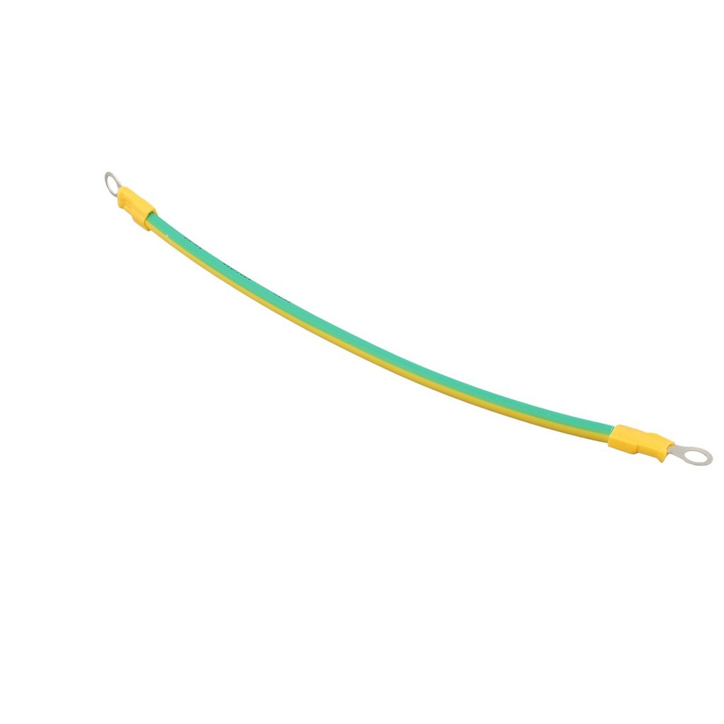 [COD]-20PCS BVR Solar PV Ground Wire with Terminals 10/12/14 AWG Solar ...
