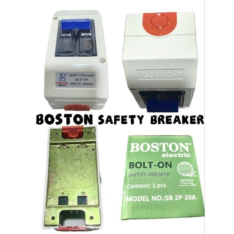 Boston Safety Breaker with Universal Outlet – Bolt-On SB 2P-3S 240V ...