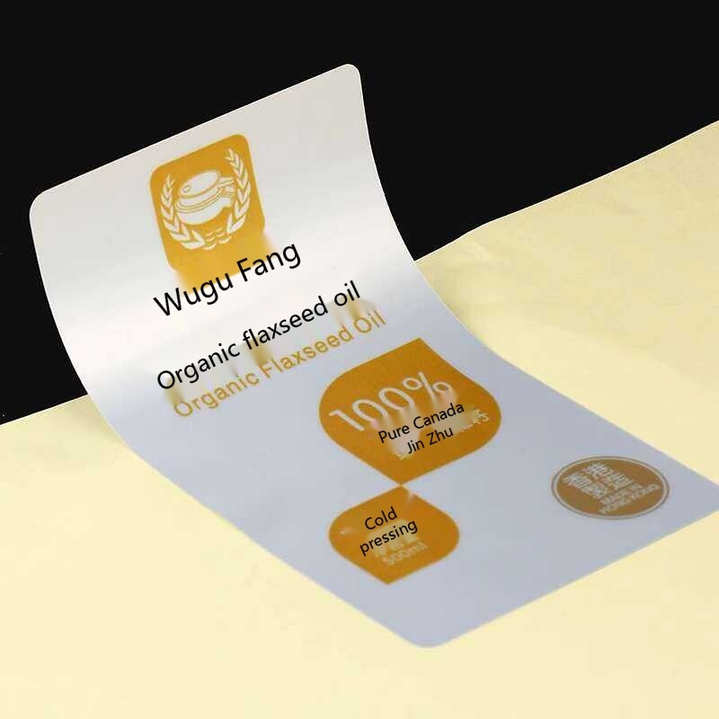 ☑♥ Matte Silver Adhesive Labels Stickers Waterproof Electrical ...