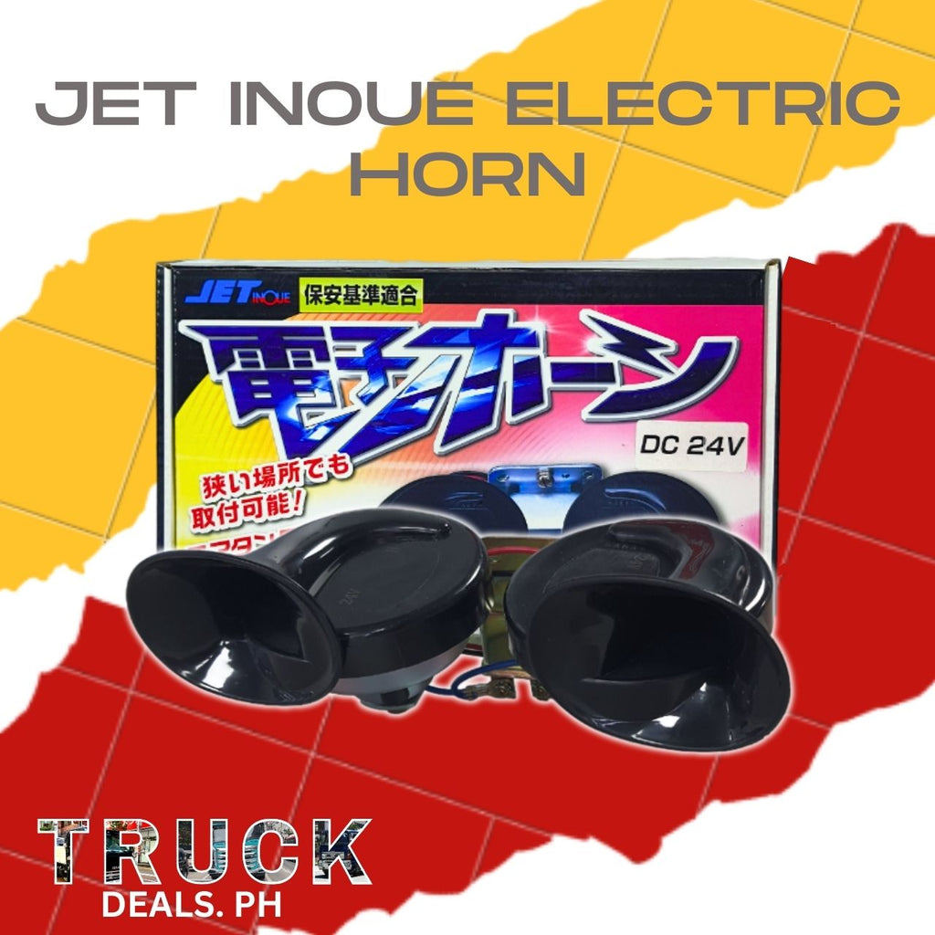 Jet Inoue Electric Horn 12v and 24v | Shopee Philippines