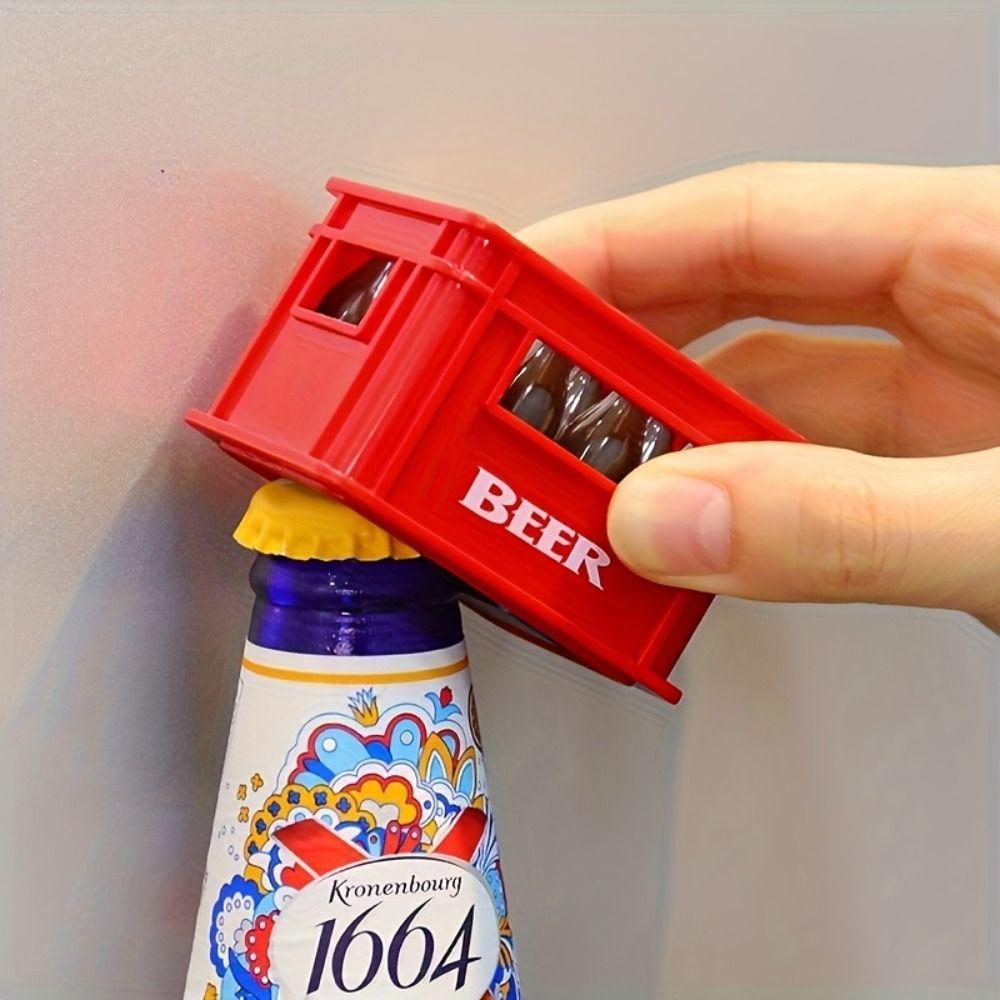 DESMOND Beer Box Shape Beverage Opener, Plastic Portable Bottle Opener ...