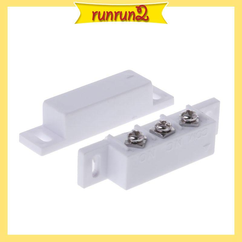 RUN Magnetic Reed Switch NC Door Alarm Magnetic Contact Switch Reed ...