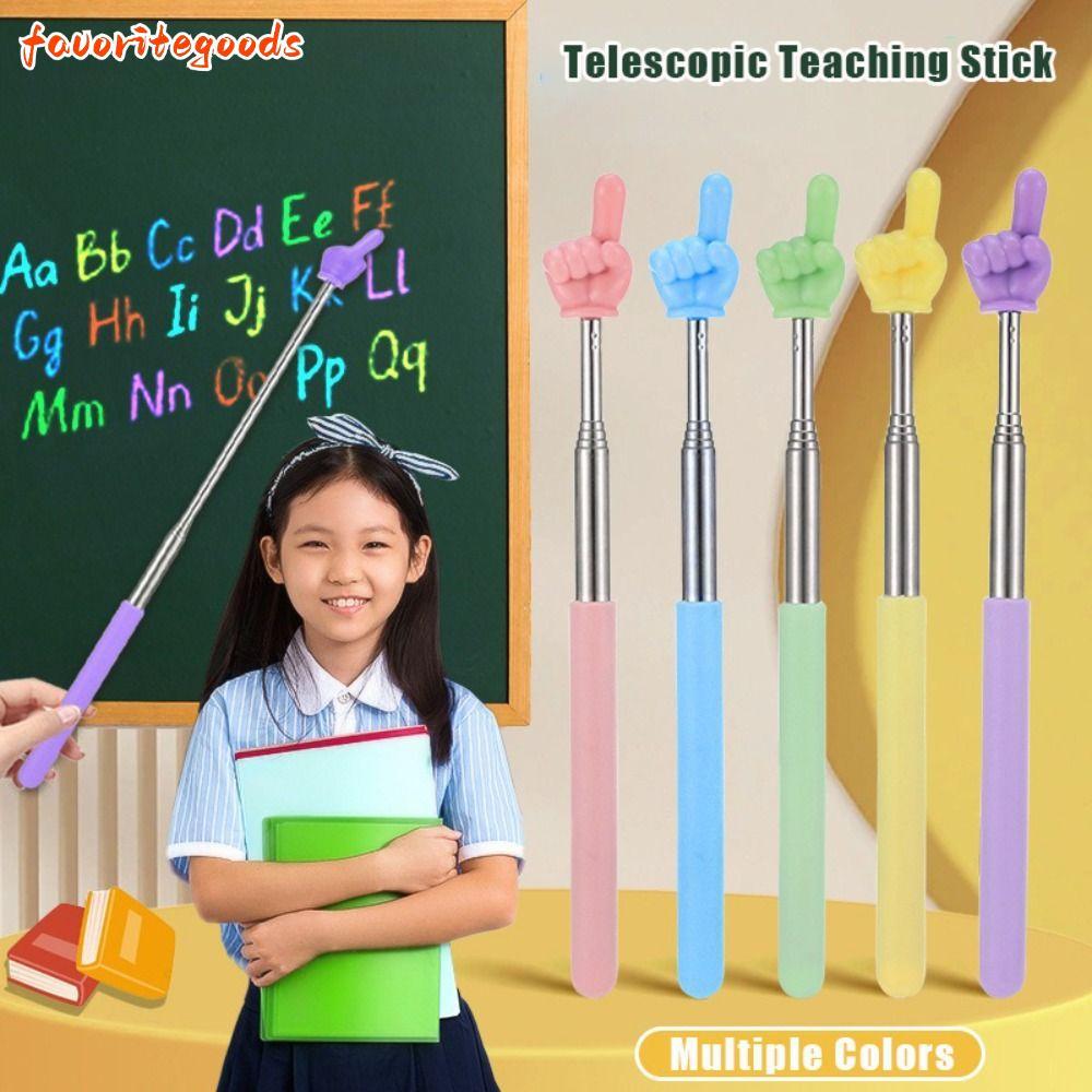 FAVORITEGOODS Finger Reading Sticks, Telescopic Rod Finger Design ...