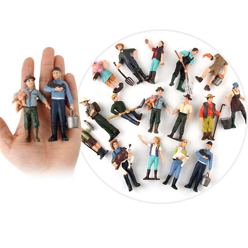 Lifelike Model People Figures for Small Models and Train Layouts ...