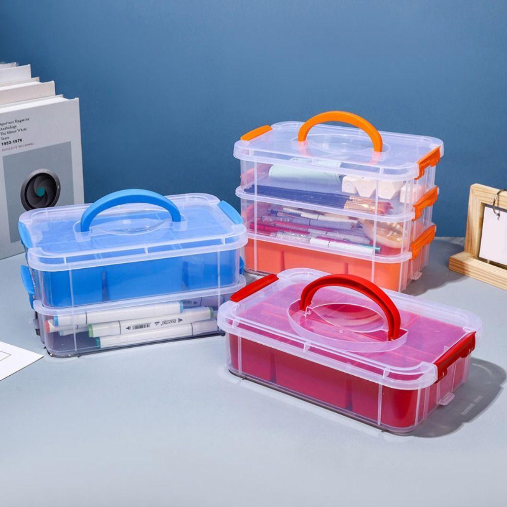 KUNHEV Tool Classification Box, Compartmentalized Design Drawer Storage ...