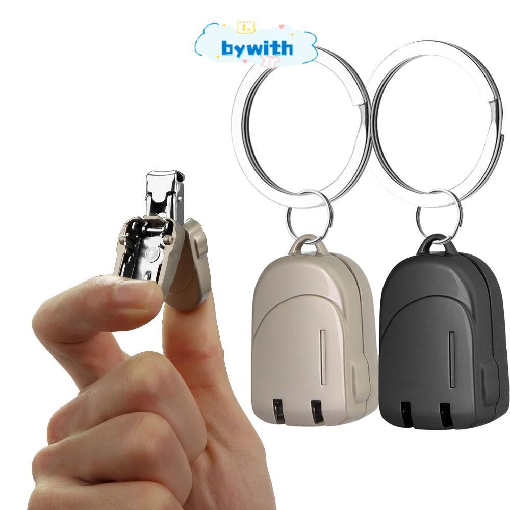 BYWITH Nail Clippers, Folding Mini Nail Trimmers, Portable Lightweight ...