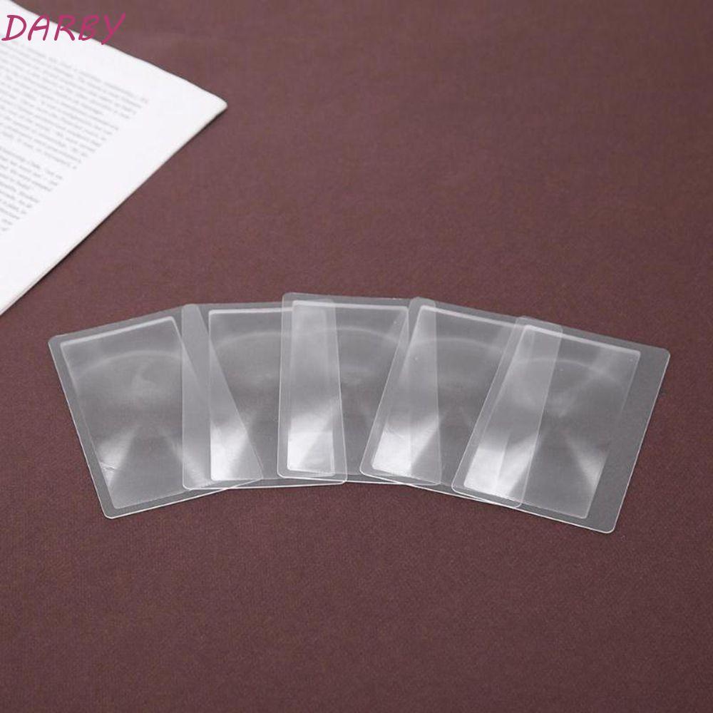 DARBY Fresnel Lens 3X For Reading Newspaper Book Credit Card Shape ...