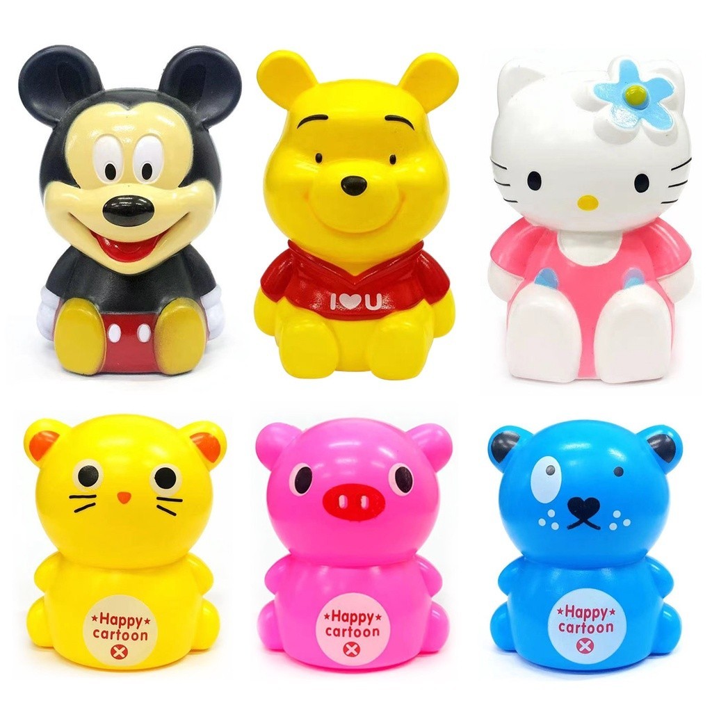 CS COIN BANK TOYS TOY BEAR COIN BANK plastic coin piggy bank Money Bank ...