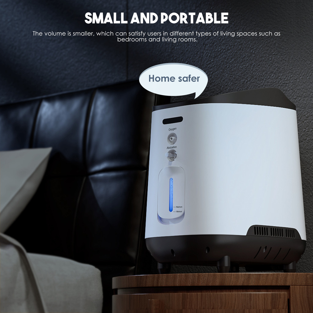 NEWARRIVAL Oxygen Concentrator, 1-7L/min Adjustable Portable Oxygen ...