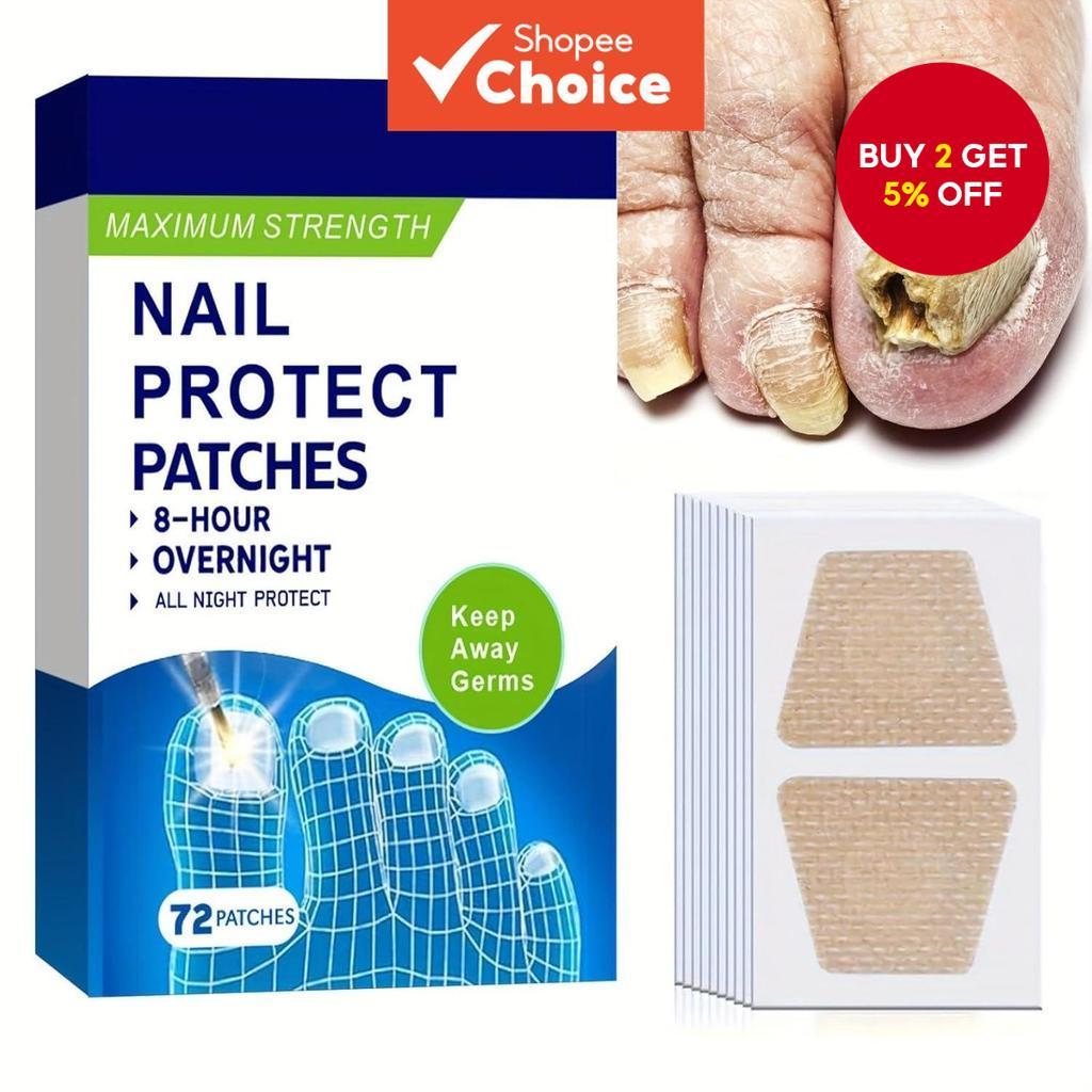 Nighttime Fungal Nail Repair Patches - Clinically Formulated Recovery ...