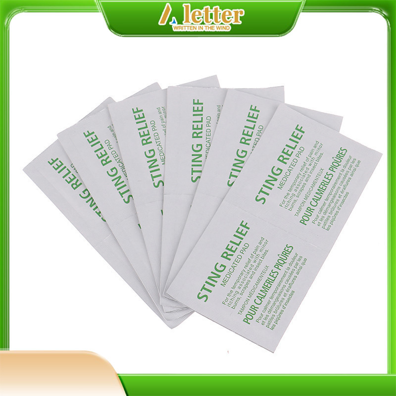 100Pcs Sting Relief Prep Pad,Insect Sting Remove Wipes | Shopee Philippines